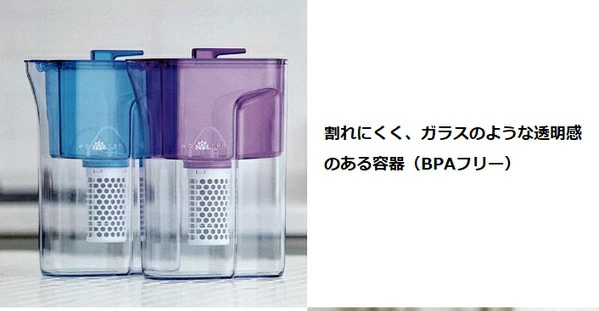 ガイアの水135 waren 和蓮ポット ポット型浄水器 ガイアの水135 waren 和蓮ポット ポット型浄水器