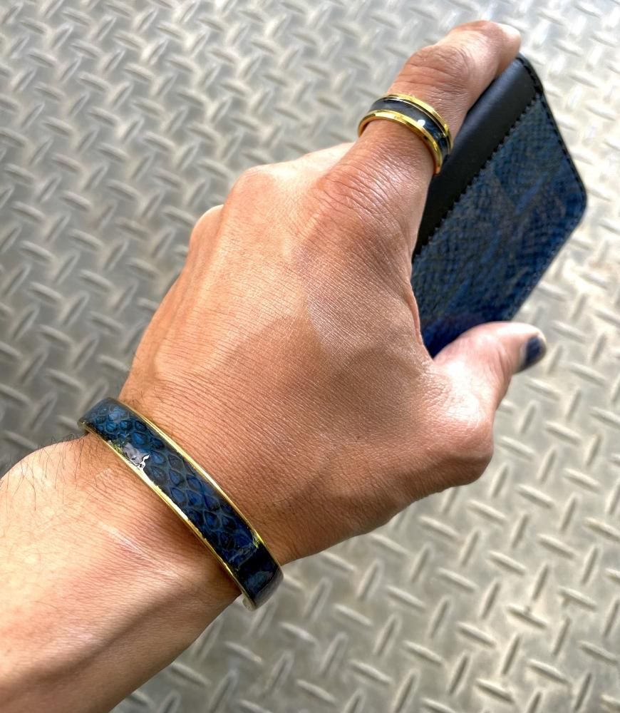 藍ハブ リング M/ゴールド - yu-i FACTORY ONLINE SHOP 藍ハブ リング M/ゴールド - yu-i FACTORY ONLINE SHOP