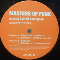 Masters of Funk feat. Carroll Thompson / Being With You - 西新宿レゲエショップナット / Reggae Shop NAT