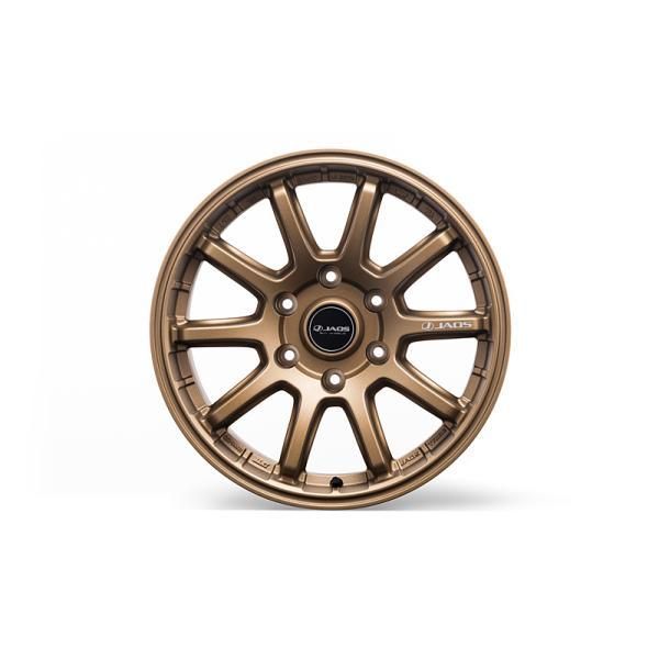 JAOS TRIBE CROSS 17×8.0J±0 6H139.7 チタニウムゴールド - 4WD&SUV PROSHOP「シューエイ SHUEI」