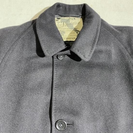 50-60's Hart Schaffner & Marx wool balmacaan coat - VINTAGE 50-60's Hart Schaffner & Marx wool balmacaan coat - VINTAGE