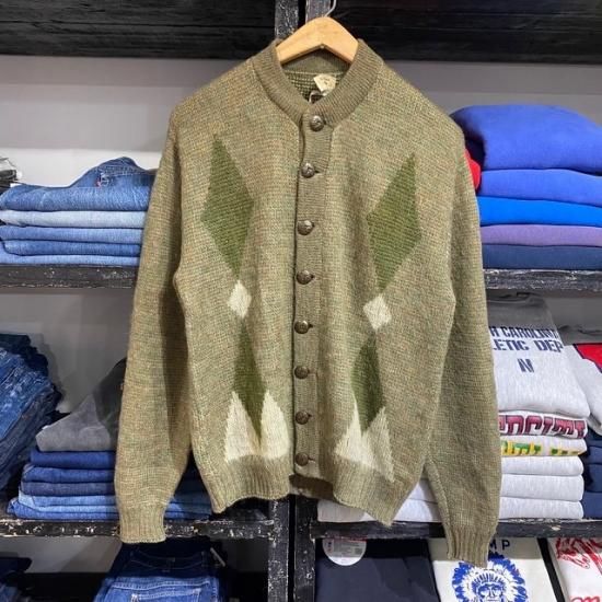 60-70's Puritan wool x mohair knit cardigan - VINTAGE 60-70's Puritan wool x mohair knit cardigan - VINTAGE