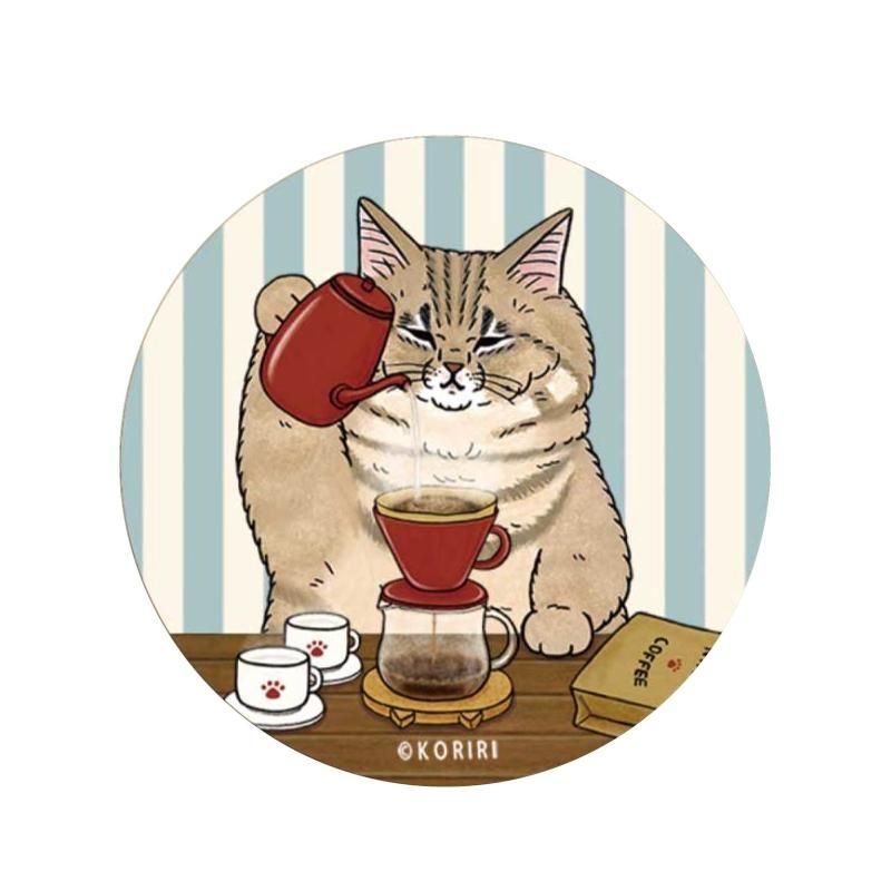 KORIRI 世にも不思議な猫世界アクリルマグネット 春男 - FEWMANY KORIRI 世にも不思議な猫世界アクリルマグネット 春男 - FEWMANY